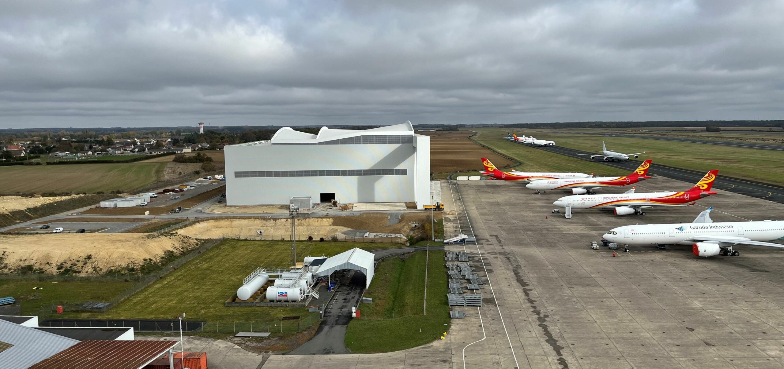 Aéroport Marcel Dassault | MRO & Tour de contrôle - setec serige